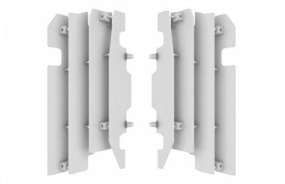 Polisport Radiator Louvers White for Honda CR125R/CR250R 2-Stroke ...