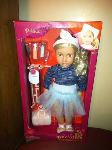 *OUR GENERATION 18" PRIMA Doll w/ accessories- NIB RARE | eBay