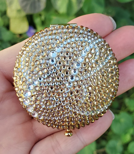 New Estée Lauder Lucidity Translucent Pressed Powder Swarovski Compact ...