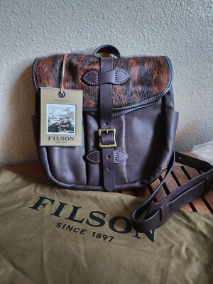 Filson Leather Ranch bag Rare NOS NWT field satchel | eBay