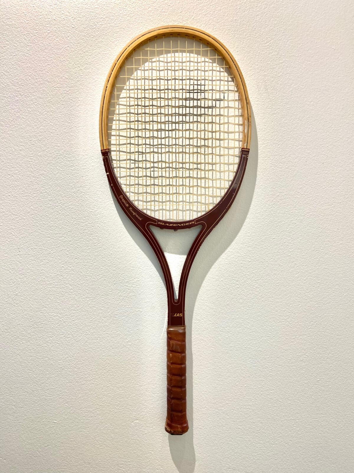Vintage Slazenger Tennis Racquet - Guillermo Vilas V-24 | eBay
