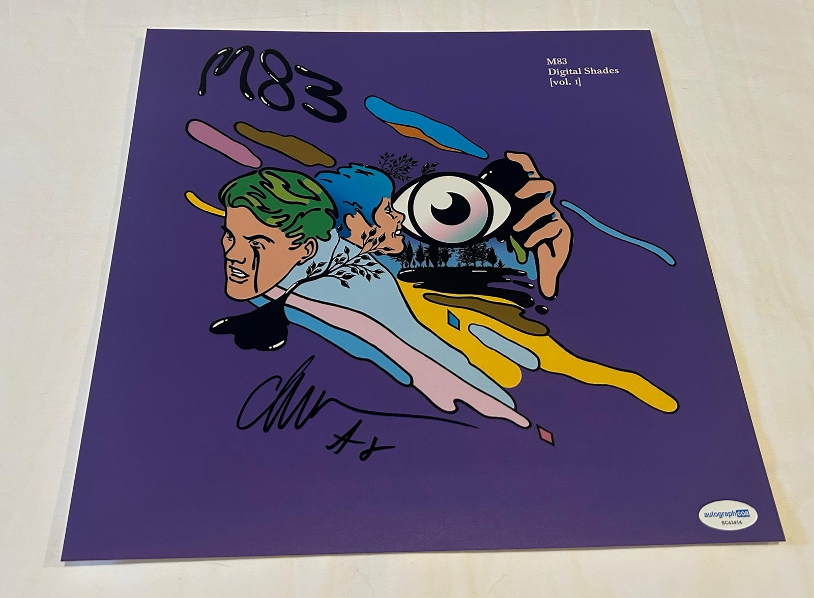 ANTHONY GONZALEZ SIGNED M83 DIGITAL SHADES 12X12 PHOTO ACOA | eBay