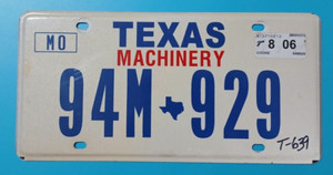 TEXAS LONESTAR LICENSE PLATES | eBay Stores