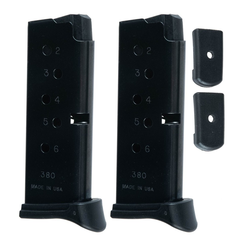 Ruger LCP OEM Magazine .380 ACP 6 Round Factory Magazine Black ...
