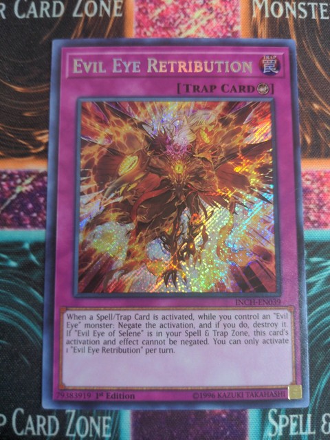 Yu-Gi-Oh! TCG Evil Eye Retribution Infinity Chasers INCH-EN039 1st ...
