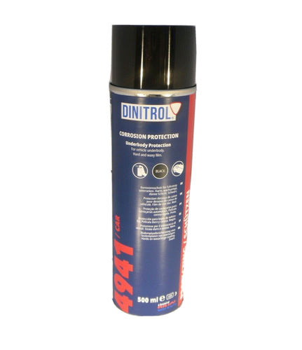 DINITROL 4941 Underbody Chassis Rust Proofing Black Wax 500ml Aerosol ...