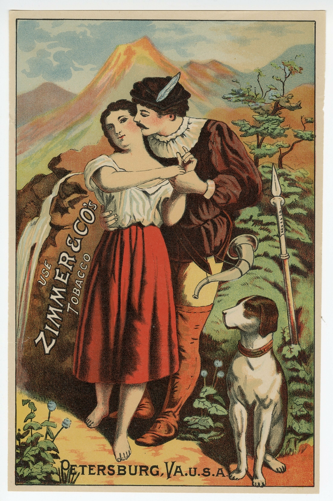 ZIMMER & CO. Caddy Crate Label || Zimmer & Co., Petersburg, Virginia ...