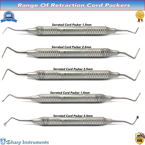Dental Gingival Cord Packer Atraumatic Placement Cord Packers Dentist ...