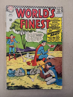 VTG World's Finest 157 Batman Superman DC Silver Age. J8 | eBay