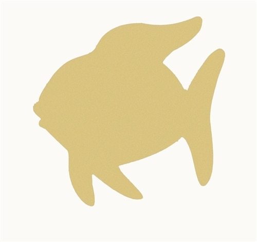 Wood Angel Fish Shape, Unfinished Shape, Wood Cutout, Wooden Paintable ...