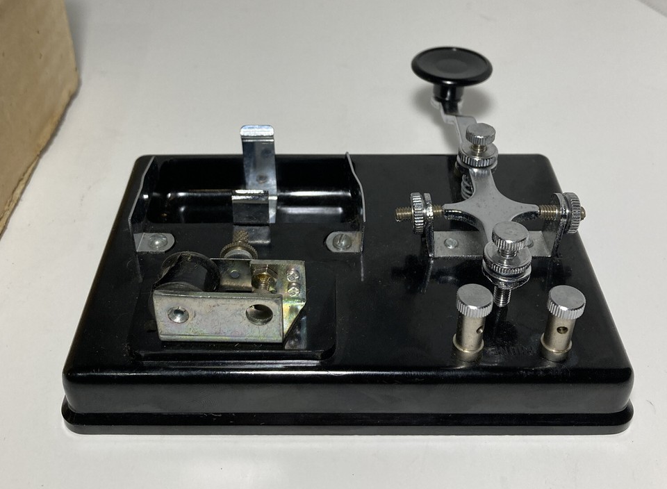 Vintage Midland Morse Code Key Practice Set Buzzer with Original Box | eBay
