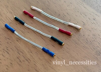 7N OFC Silver Insulated Phono Cartridge Leads Wires Cables New! | eBay