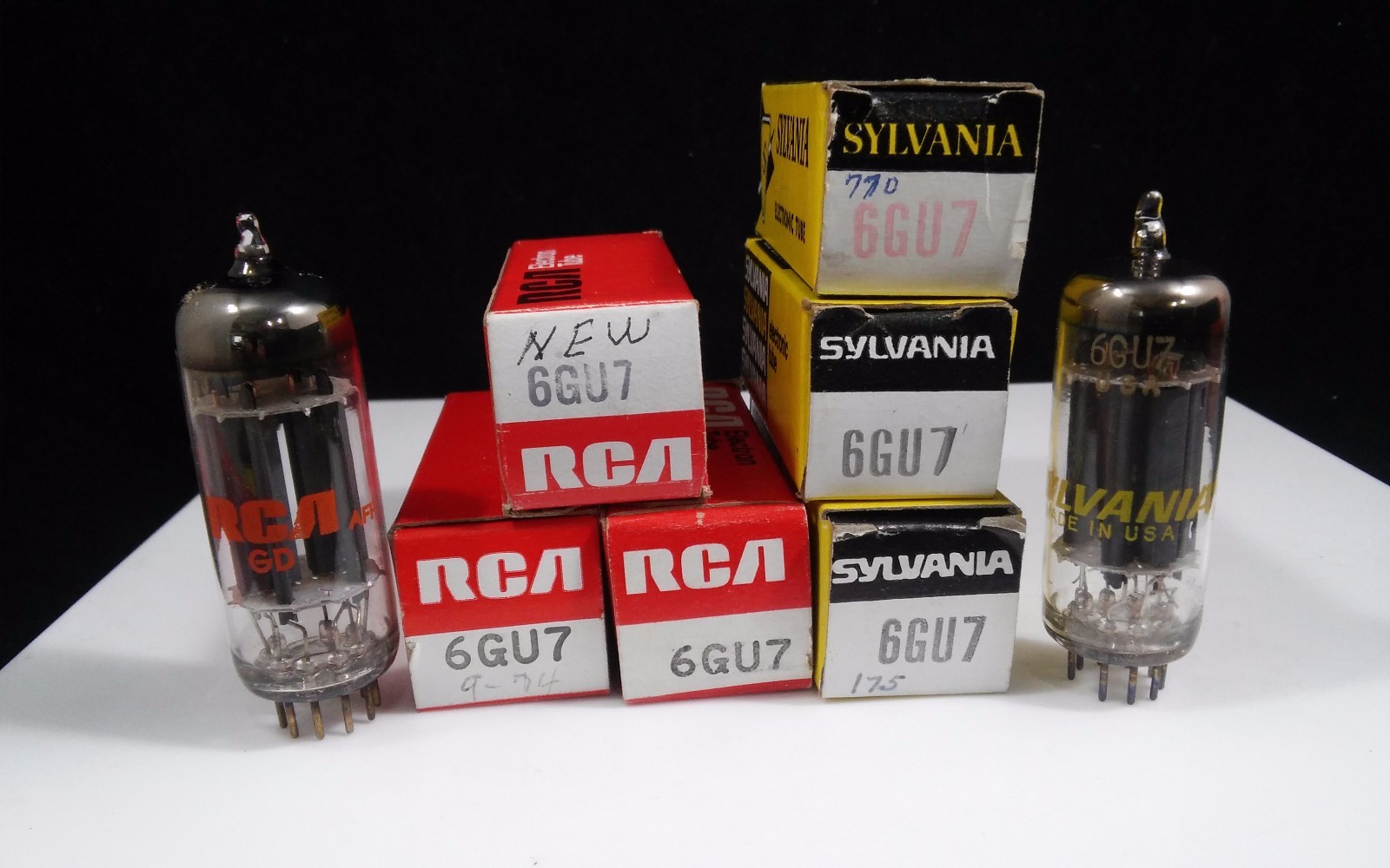 1 Vacuum tube 6GY6/6GX6, 6GN8/6EB8, 6GU7, 6GK5/6FQ5A, 6GN8, 6GS7 L#28 ...