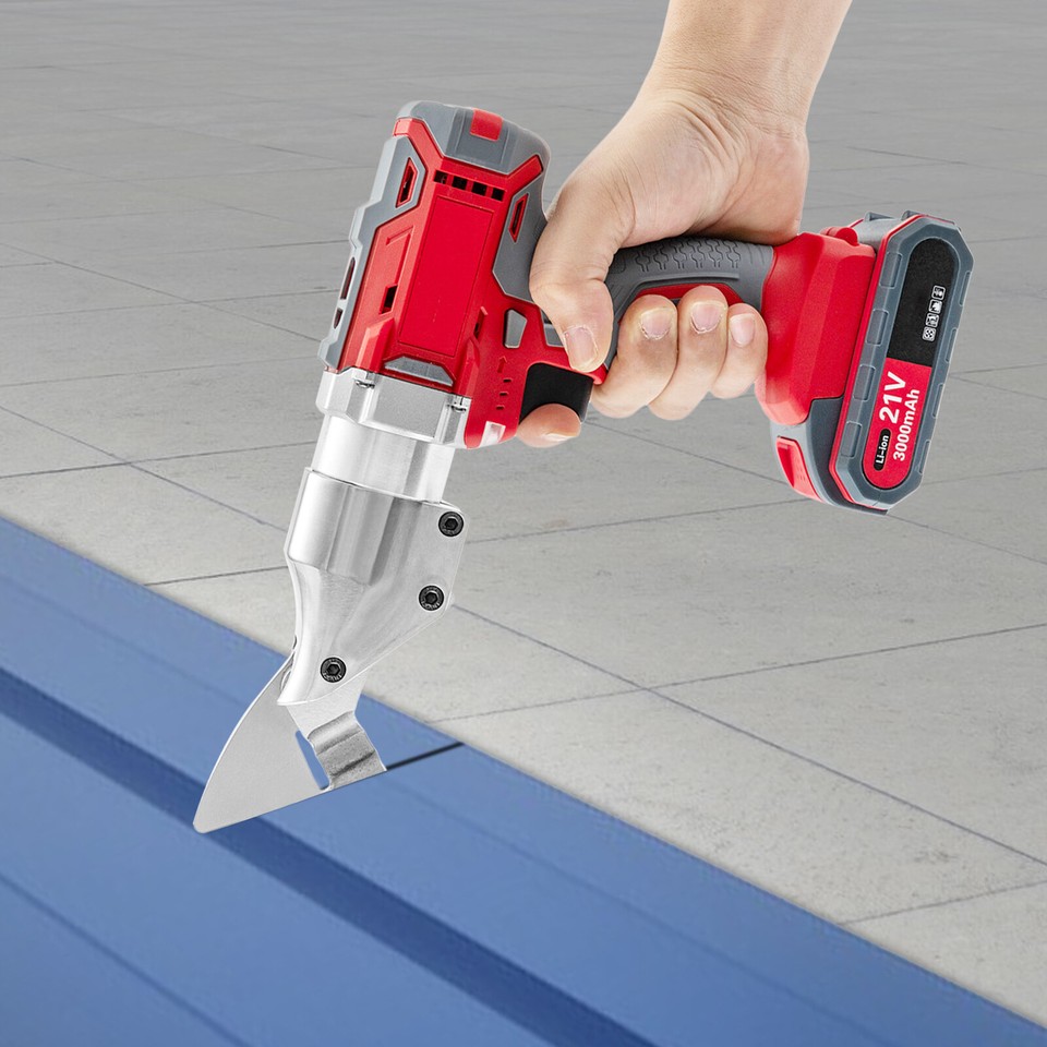 Electric Tin Snips, Sheet Metal Cutter Scissors Heavy Duty Cutter Power ...