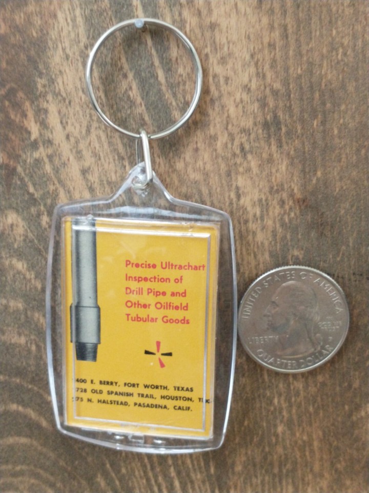 Repurposed Vintage Matchbook Cover Triple Eye Inspection Keychain | eBay