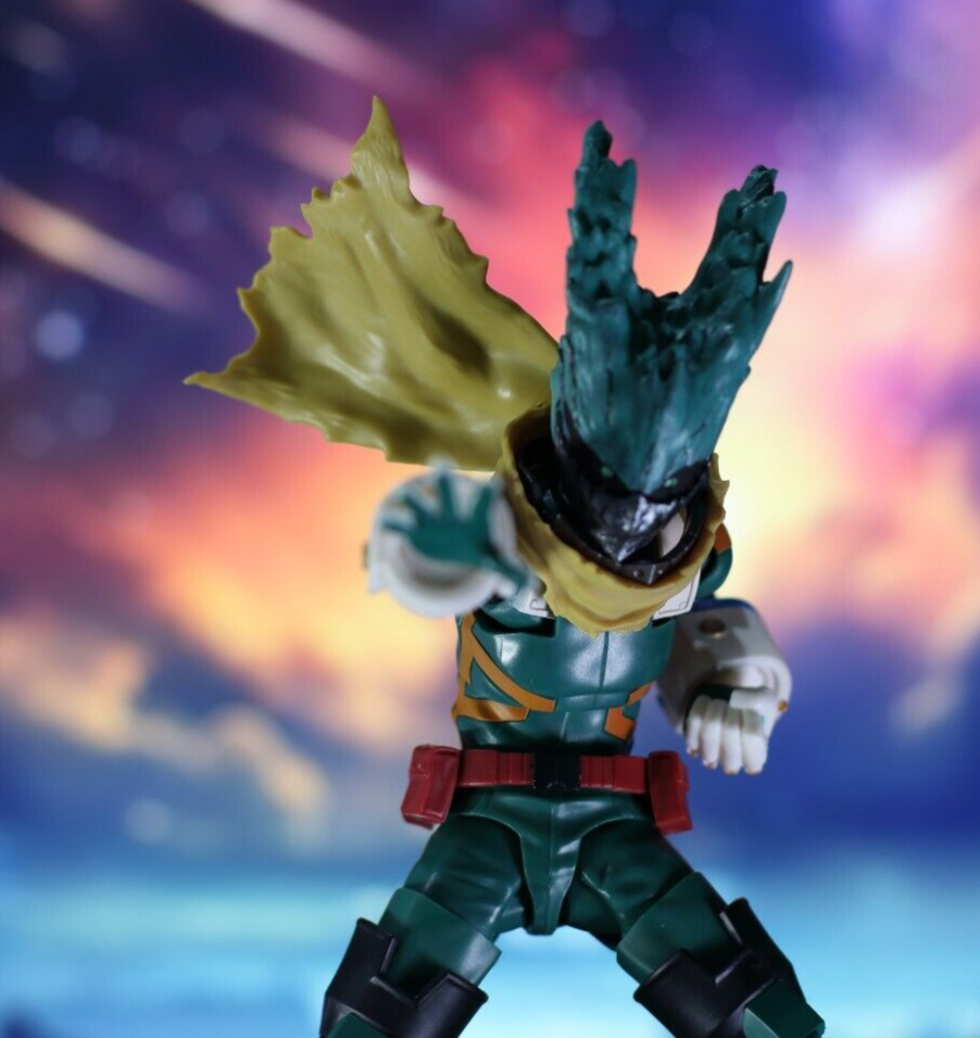 Handmade 1/12 Fully Painted Head for deku my hero Action Figure SHF (No ...