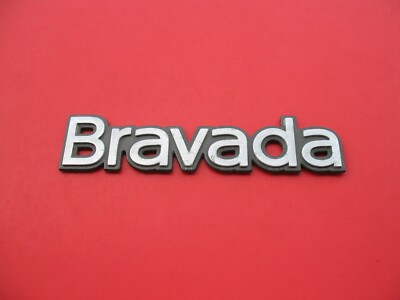 97 98 99 00 01 OLDSMOBILE BRAVADA SIDE REAR EMBLEM LOGO BADGE SIGN ...