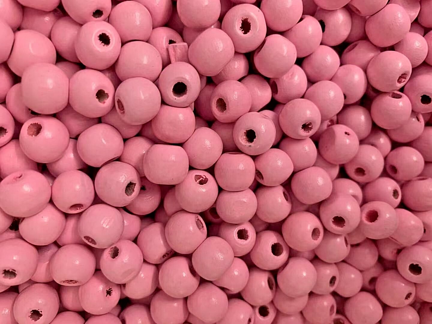 Wooden Round Beads, Colour Choice craft bead, many colours size 10 mm ...