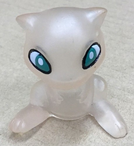 1996 Pokemon Finger Puppet Clear Mew Figure Gotta Catch Them All ...