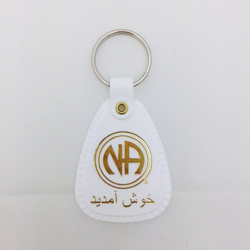 NA Key Tag Just for Today White FARSI Narcotics Anonymous Keychain | eBay