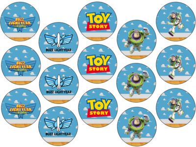 Buzz Lightyear Cupcakes Printables