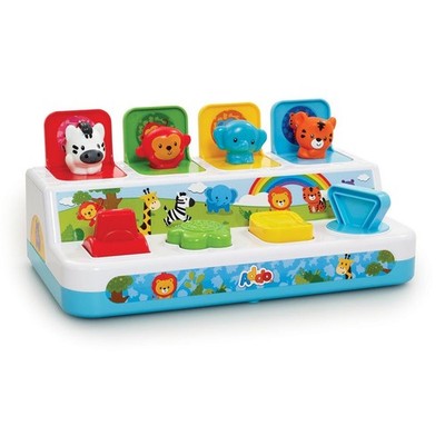 Little Lot Peek A Boo Animals Activity Toy Interactive Baby Playset ...