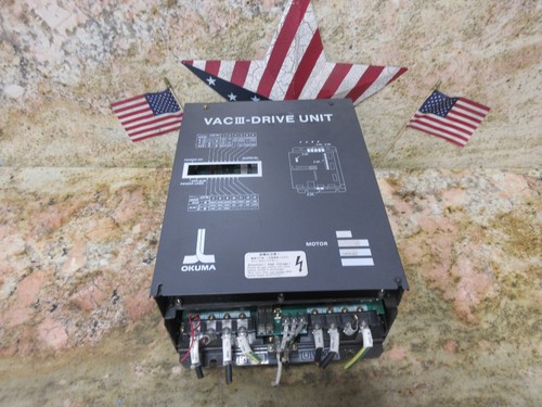 OKUMA VACIII-DRIVE SPINDLE UNIT D11 LNC8-W 11/7.5 E4809-801-001-B NO ...