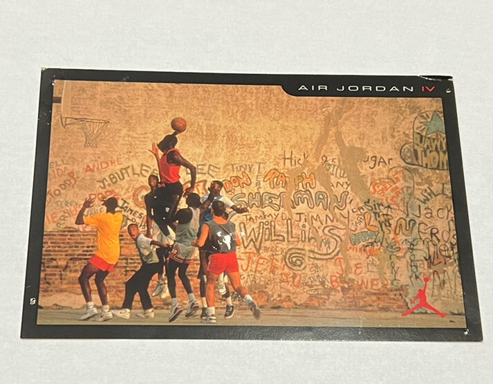 Nike Air Jordan 4 Retro Card from 1999 Breds - Gem