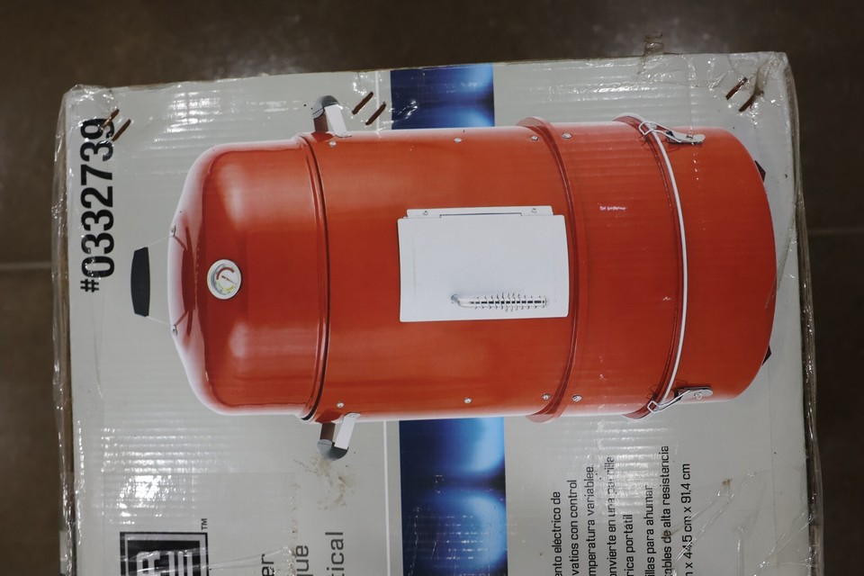 Master Forge 376-Sq. Inch Red Vertical Electric Smoker- BRAND NEW!! | eBay