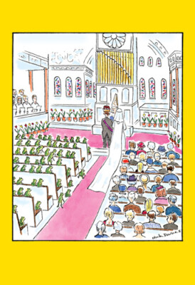 Frog Wedding Funny Wedding Card - Greeting Card by Nobleworks | eBay