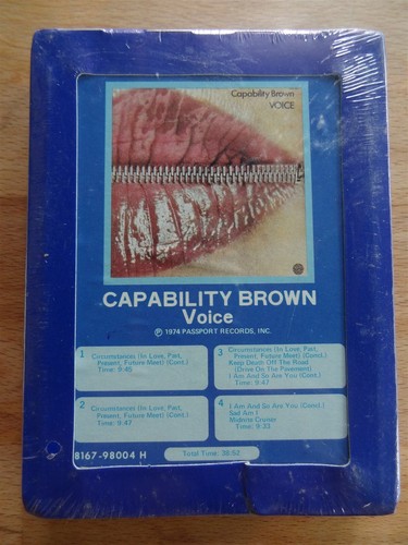 New Old Stock Capability Brown VOICE 1974 8 Track Tape 1970s Sealed | eBay