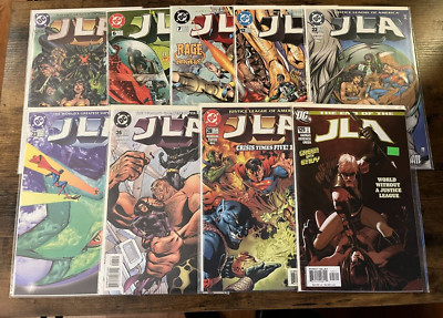 Lot of 9 JLA #1 6 7 12 22 23 26 28 125 DC Comics (1997-2006) | eBay