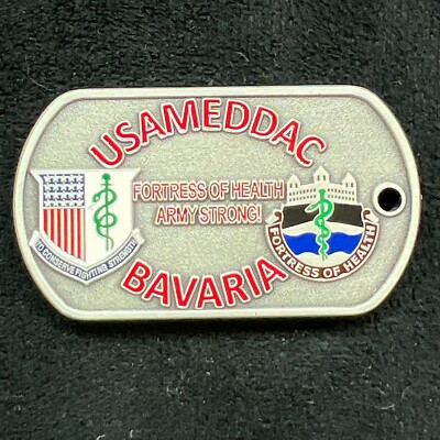 USAMEDDAC BAVARIA Challenge Coin | eBay