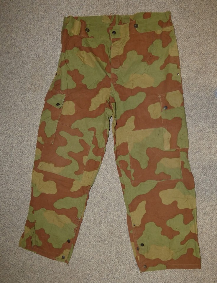 Original ITALY Italian Army 1960s Telo Mimetico 3-Color Camouflage ...