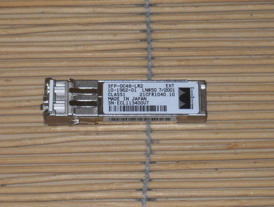 ORIGINAL Cisco SFP-OC48-LR2 OC-48c/STM-16 Long-reach (80 km ...