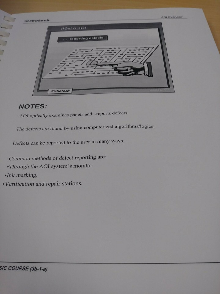 V300 Series Aoi Basic Course Training Manual | eBay