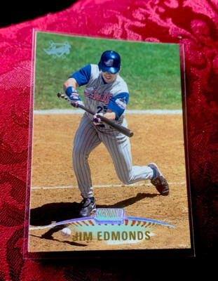 Jim Edmonds 1999 Topps Stadium Club Baseball Card # 4, Angels | eBay