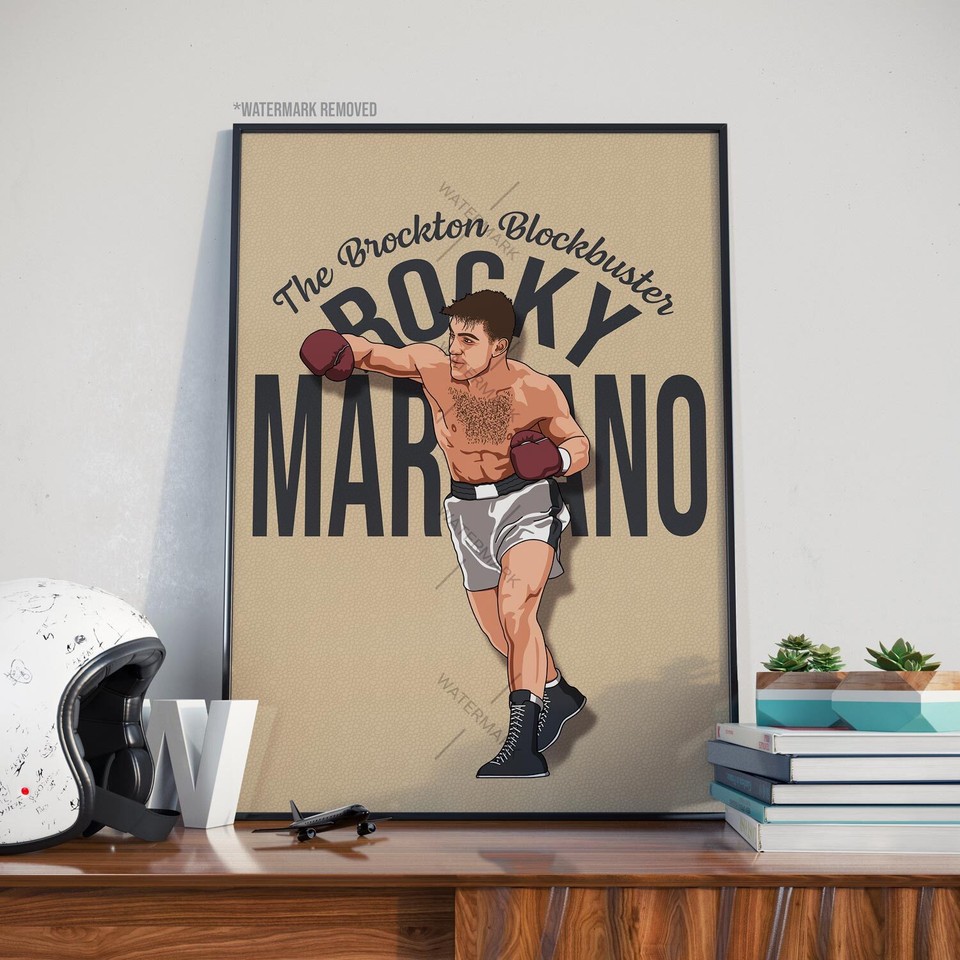 Boxing Poster | Choose 20+ Boxers: Tyson, Ali, Fury, Canelo, Pacquiao ...