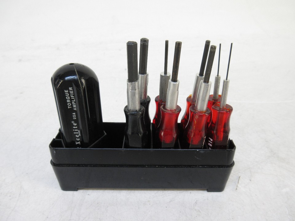 Xcelite Brand PS-89 Hex Type Screwdrivers, 9 Piece Set, U.S.A | eBay