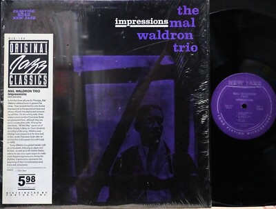 MAL WALDRON "IMPRESSIONS" PRESTIGE OJC LP Vinyl SHRINK WRAP HYPE ...