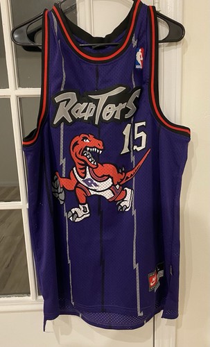 Nike Team Vince Carter Toronto Raptors NBA Purple Jersey #15 Large ...