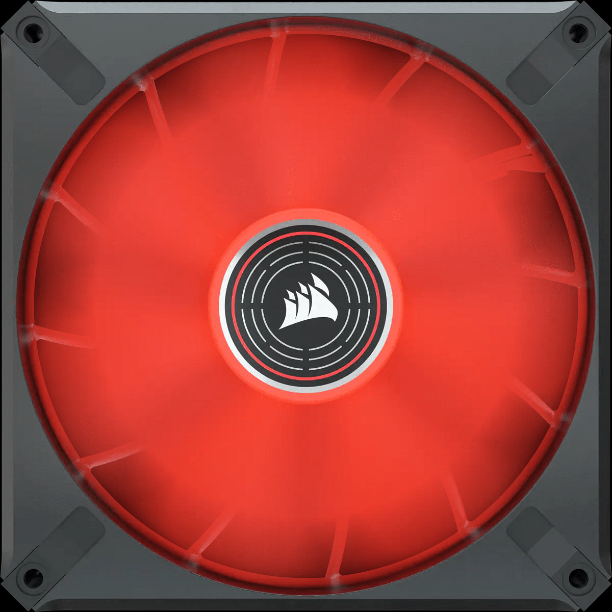 Corsair ML140 LED Elite 140mm Red LED Fan | eBay