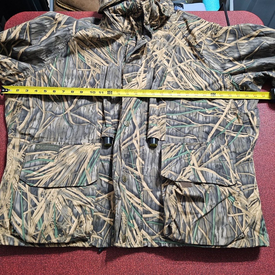 Columbia Mens Shadow Grass Camo Interchange Jacket Sz XL Hunting Cargo Outdoor | eBay