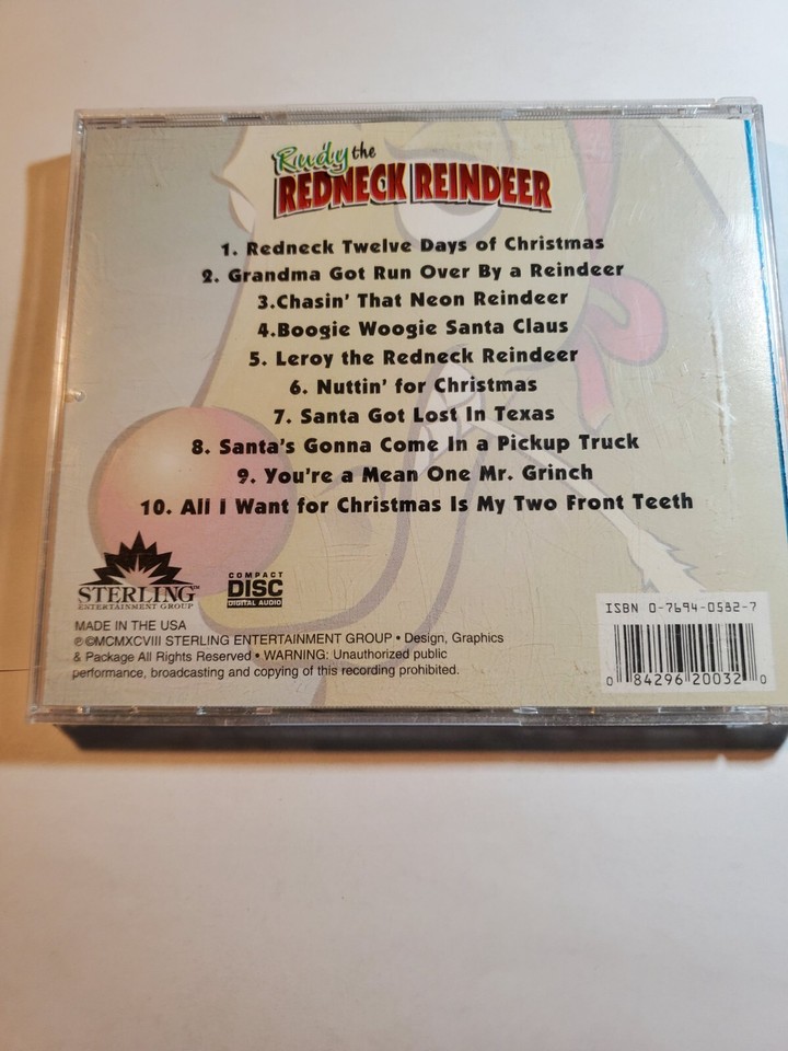 Rudy the Redneck Reindeer - Various - VG+/EX CD21 84296200320| eBay