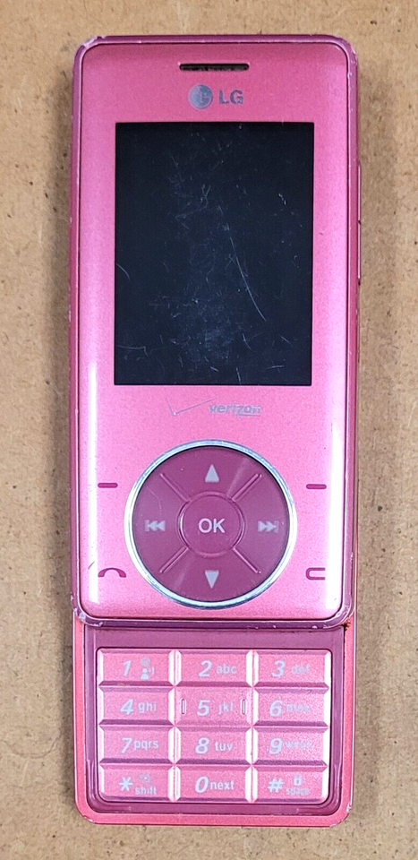 LG Chocolate VX8500P - Strawberry / Pink ( Verizon ) Super Rare Phone ...