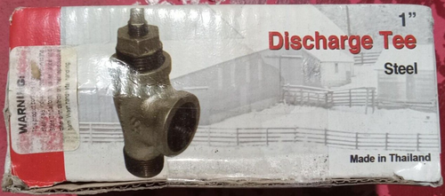1 Inch Steel Discharge Tee - Lowe's/ProPlumber #71492 | eBay