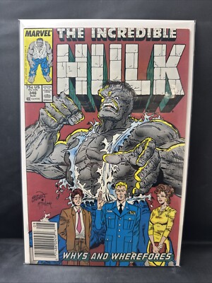 Incredible Hulk #346 (7.5) Newsstands Variant Todd McFarlane and Erik ...