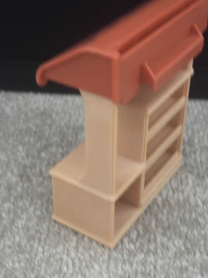 Sylvanian Families Bakery bread shop Display Stand Counter Replacement ...