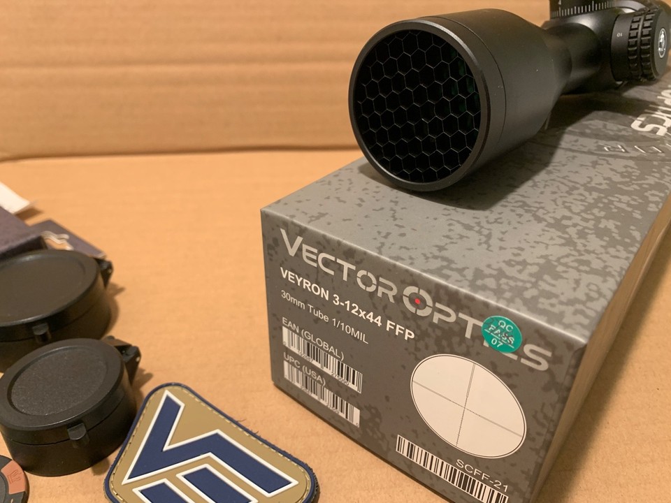 Vector Optics Veyron 3-12x44 FFP Riflescope Ultra Compact Design | eBay