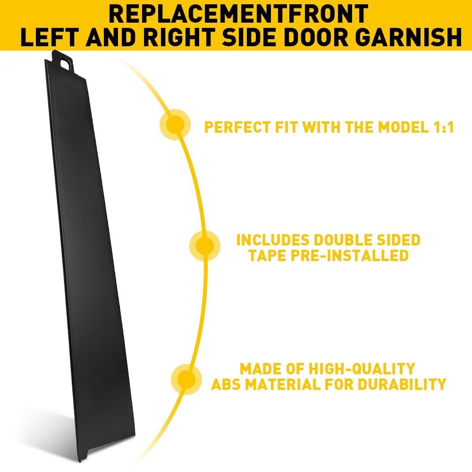 Front Right Door Pillar Molding Black 72430-TA0-A01 For Honda Accord 08 ...